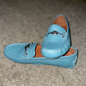 Coach | Shoes | Tiffany Blue Coach Cosby Driver Shoes | Poshmark